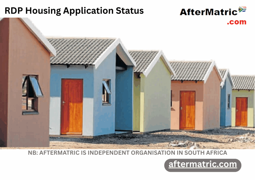 South Africans Can Now Check Their RDP Housing Application Status ...